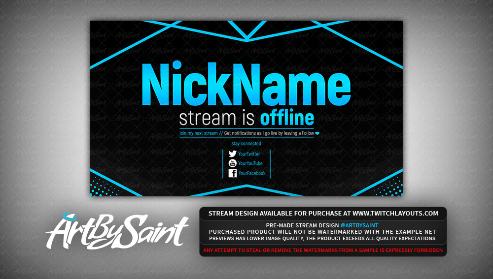 Twitch Streaming Offline Screen Template Speedart Youtube Twitch Streaming Offline Screen Template Speedart Youtube